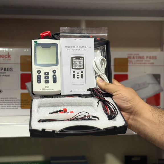 TENS -EMS-IFT & Russian Unit - Advanced 4-in-1 Physiotherapy Unit -Com ...